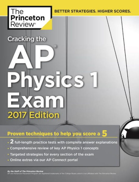 Cracking the AP Physics 1 Exam, 2017 Edition by Princeton Review ...