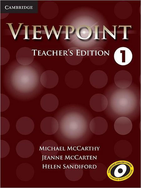 Viewpoint Level 1 Teacher's Edition with Assessment Audio CD/CD-ROM by ...