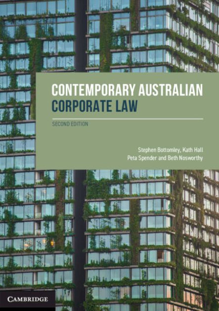 Contemporary Australian Corporate Law by Stephen Bottomley, Kath Hall ...
