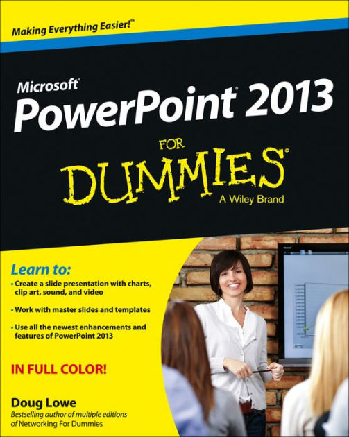 PowerPoint 2013 For Dummies by Doug Lowe, Paperback | Barnes & Noble®