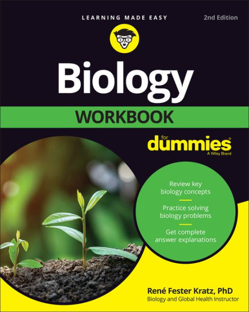 Biology Workbook For Dummies by Rene Fester Kratz, Paperback | Barnes ...