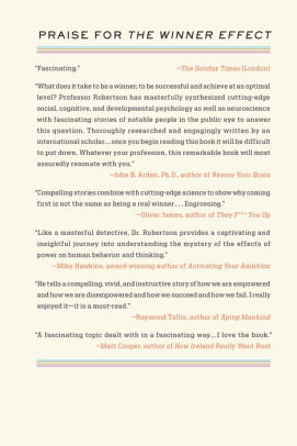 The Winner Effect: The Neuroscience of Success and Failure by Ian H ...