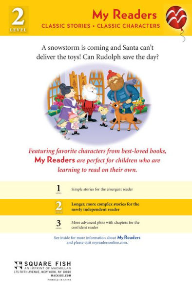 Rudolph the Red-Nosed Reindeer (My Reader, Level 2) by Kristen L ...