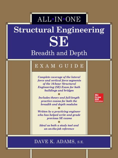 Structural Engineering SE All-in-One Exam Guide: Breadth and Depth by ...
