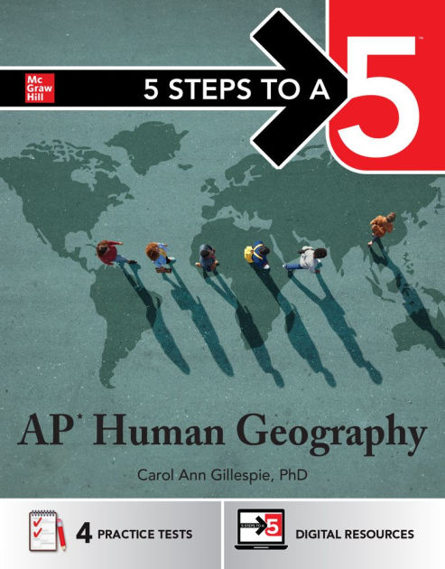 5 Steps to a 5: AP Human Geography 2025 by Carol Ann Gillespie ...