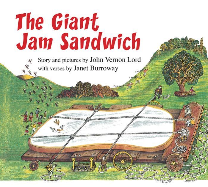 The Giant Jam Sandwich Lap Board Book by John Vernon Lord, Janet ...