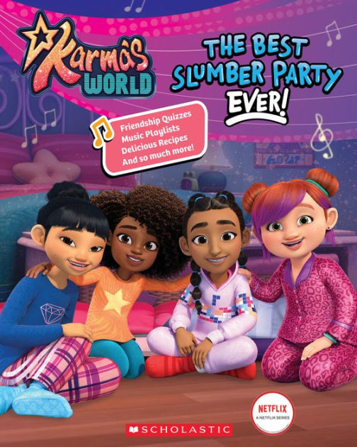 The Best Slumber Party Ever (Karma's World) by Kiara Valdez, Paperback ...