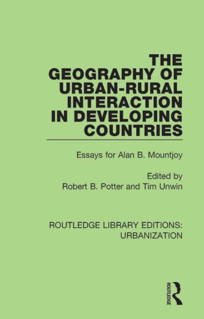 The Geography of Urban-Rural Interaction in Developing Countries ...