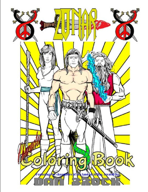 Zonar - Characters Coloring Book by Dan Brock, Paperback | Barnes & Noble®