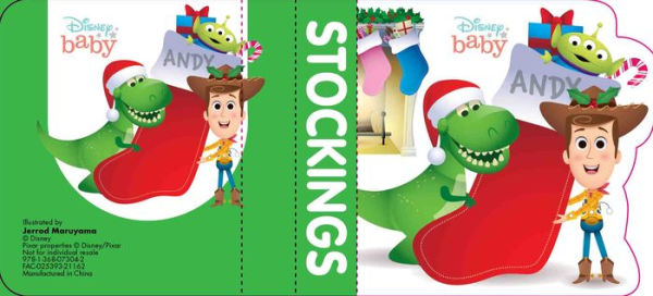 Santa, Stockings, Snow (Disney Baby Teeny Tiny Books) by Disney Books ...