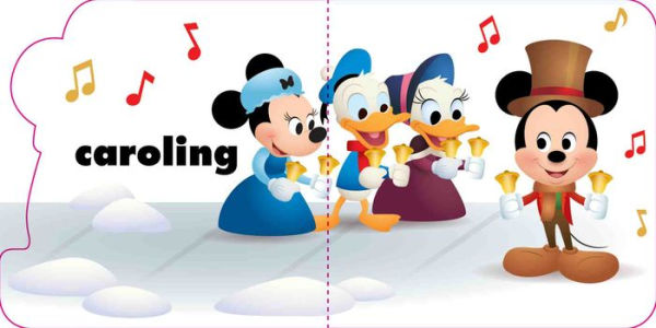 Santa, Stockings, Snow (Disney Baby Teeny Tiny Books) by Disney Books ...