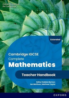 Cie IGCSE and O Level Complete Maths Extended 6e Teacher Handbook by ...