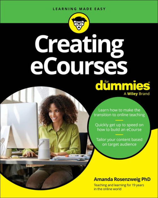 Creating eCourses For Dummies by Amanda Rosenzweig, Paperback | Barnes ...