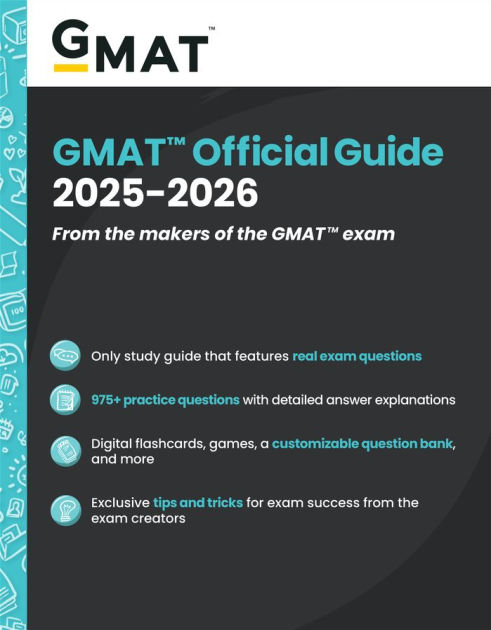 GMAT Official Guide 2025-2026: Book + Online Question Bank by GMAC ...