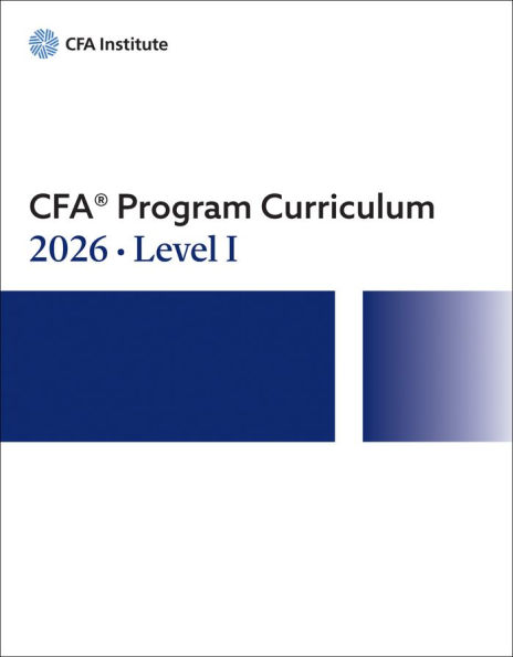 2026 CFA Program Curriculum Level I Box Set by CFA Institute | eBook | Barnes & Noble®