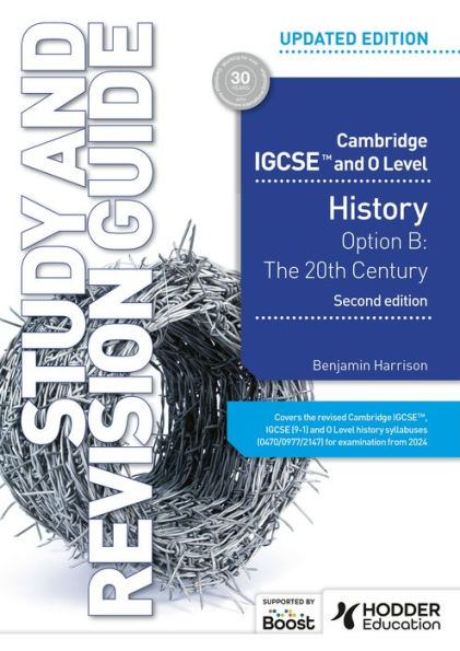 Cambridge IGCSE and O Level History Study and Revision Guide, Second Edition by Harrison ...