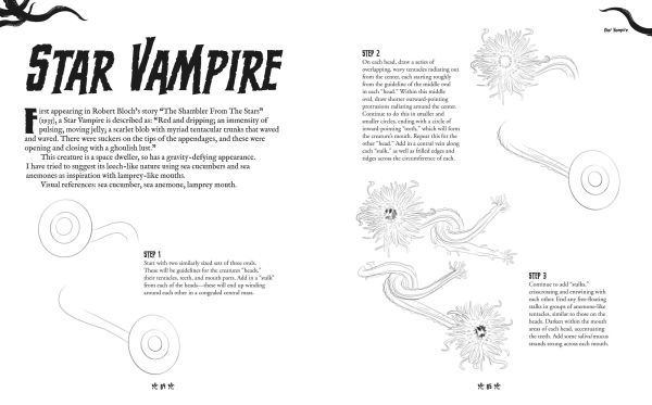 How to Draw Cosmic Monsters: Create Scenes from H. P. Lovecraft's ...