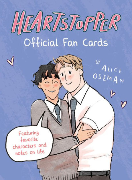 Heartstopper Official Fan Cards by Alice Oseman, Lauren James, Other ...