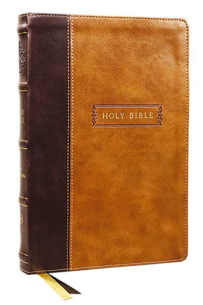 KJV Holy Bible with Apocrypha and 73,000 Center-Column Cross References ...