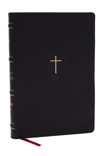 RSV2CE, Thinline Large Print Catholic Bible, Black Leathersoft, Comfort ...