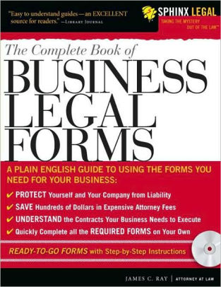 Complete Book of Business Legal Forms by James Ray | NOOK Book (eBook ...