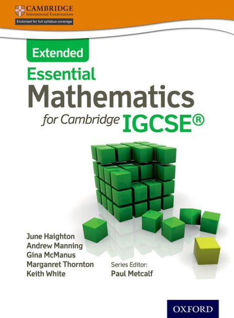 Extended Mathematics for Cambridge IGCSE by Paul Metcalf, Paperback ...