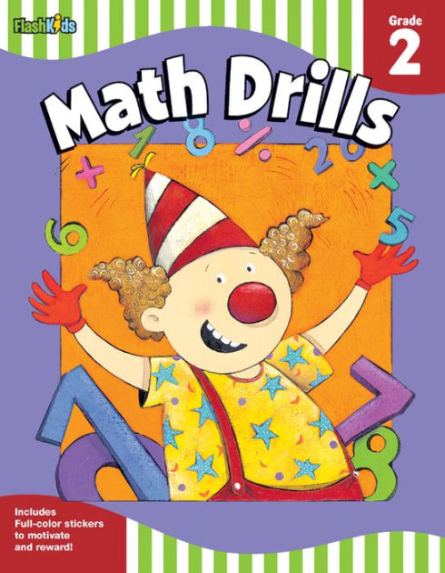 Math Drills: Grade 2 (Flash Skills) by Flash Kids Editors, Paperback ...