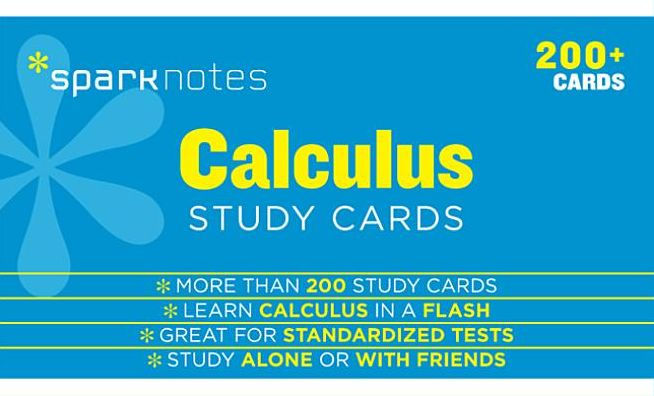 Calculus SparkNotes Study Cards by SparkNotes, Other Format | Barnes ...