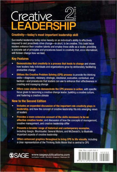 Creative Leadership: Skills That Drive Change / Edition 2 by Gerard J ...