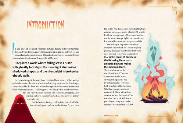 Creepy Campfire Stories: Frights to Tell at Night by Anastasia Garcia, Teo Skaffa, Hardcover ...