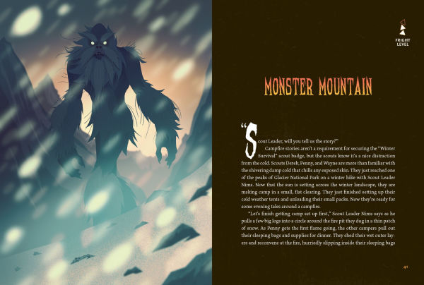 Creepy Campfire Stories: Frights to Tell at Night by Anastasia Garcia, Teo Skaffa, Hardcover ...