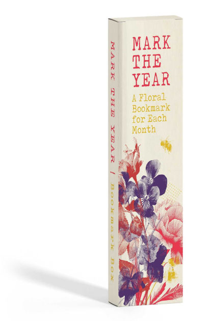 Mark the Year Bookmark Box: A Floral Bookmark for Each Month by Gibbs ...