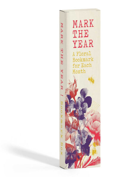 Mark the Year Bookmark Box: A Floral Bookmark for Each Month by Gibbs ...