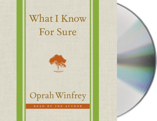 What I Know for Sure by Oprah Winfrey, Audio CD | Barnes & Noble®