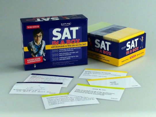 Kaplan SAT in a Box by Kaplan, Other Format | Barnes & Noble®