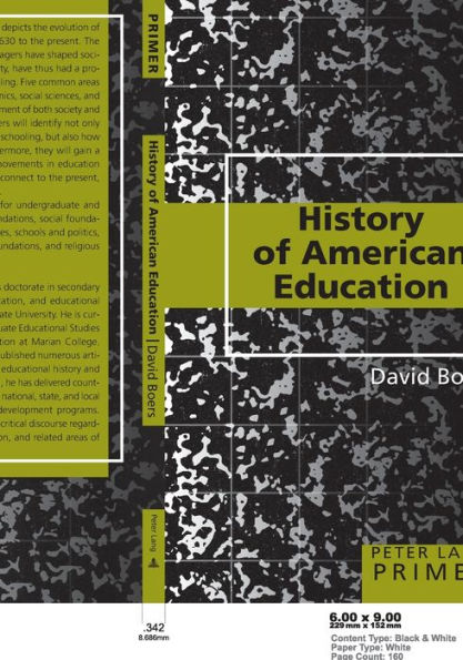 History of American Education Primer by David Boers, Paperback | Barnes ...