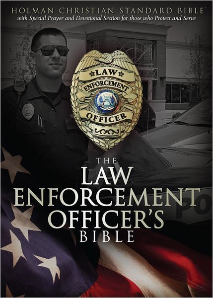 HCSB Law Enforcement Officer's Bible, Black LeatherTouch by Holman ...