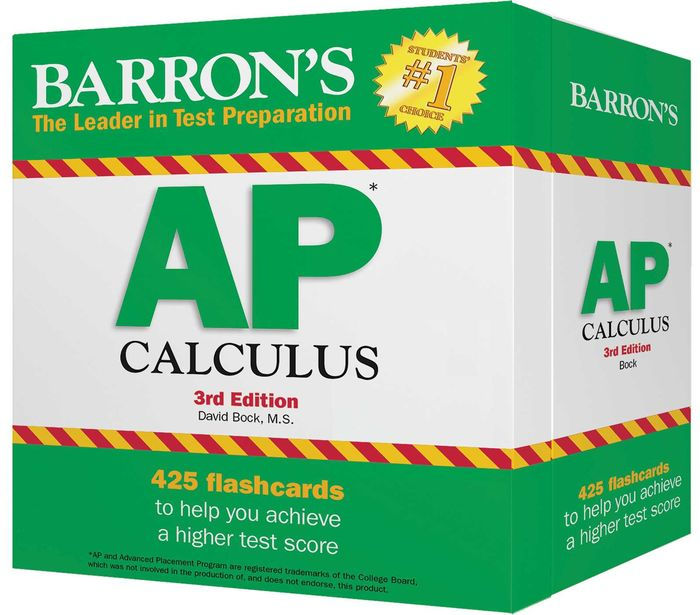 AP Calculus Flash Cards by David Bock M.S., Other Format | Barnes & Noble®