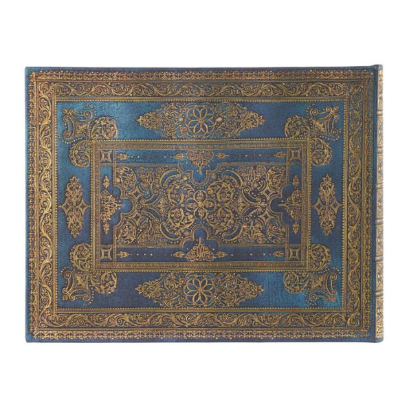 Paperblanks Blue Luxe Luxe Design Guest Book Unlined 144 Pg 120 GSM by ...