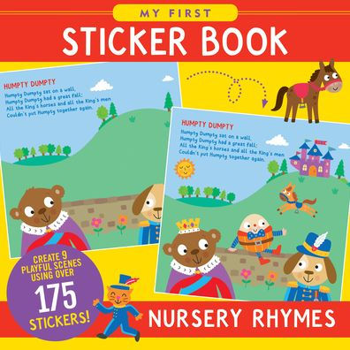 My First Sticker Book - Nursery Rhymes by Simon Abbott, Sticker Book ...