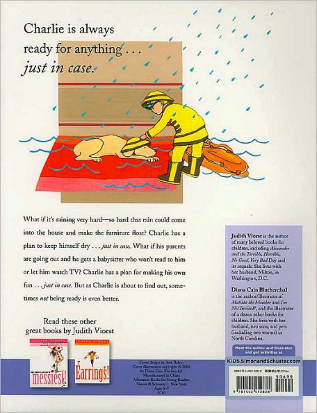 Just in Case by Judith Viorst, Diana Cain Bluthenthal, Paperback ...