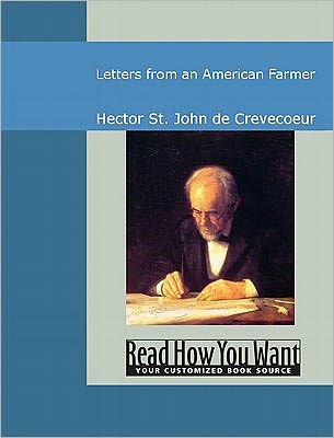 Letters from an American Farmer by Hector St. John de Crevecoeur ...