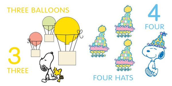 Snoopy's Book of Numbers by Charles M. Schulz, Board Book | Barnes & Noble®