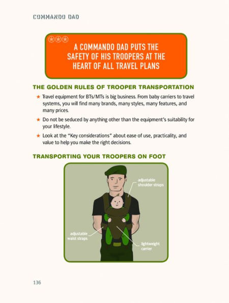 Commando Dad: A Basic Training Manual for the First Three Years of Fatherhood by Neil Sinclair ...