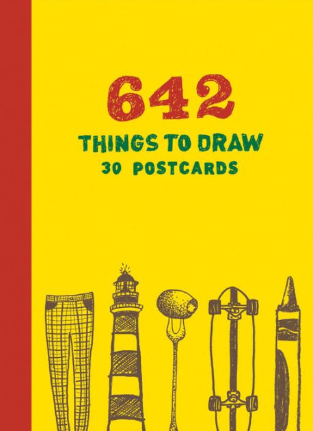 642 Things to Draw: 30 Postcards by Chronicle Books, Other Format ...
