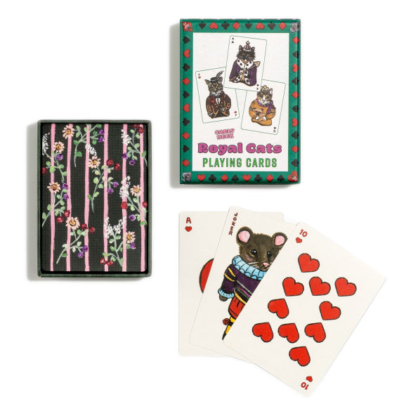 Royal Cats Playing Cards: A 52 Cat Playing Cards Deck by Carly Beck ...