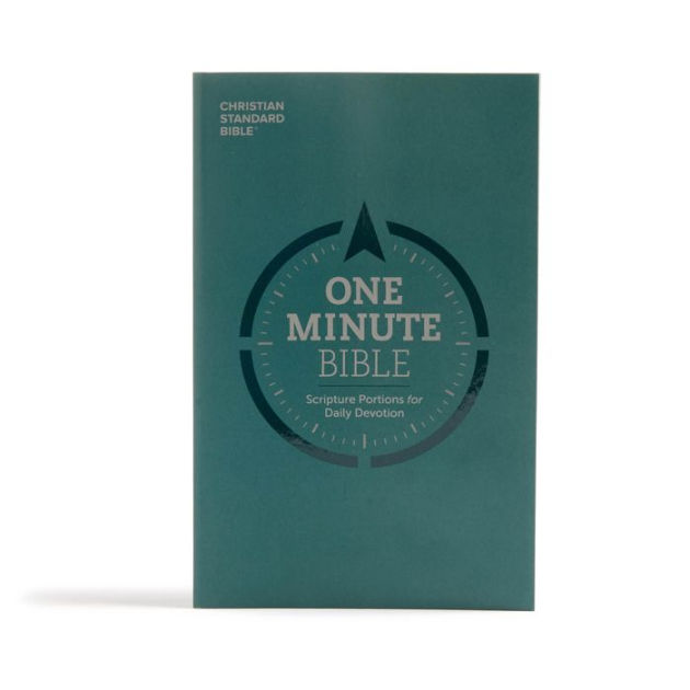 CSB One Minute Bible: Scripture Portions for Daily Devotion by CSB ...