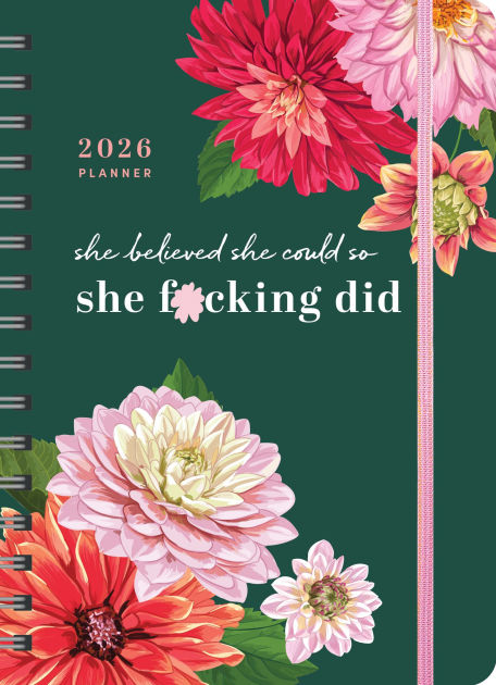 2025-2026 She Believed She Could So She F*cking Did Planner by ...