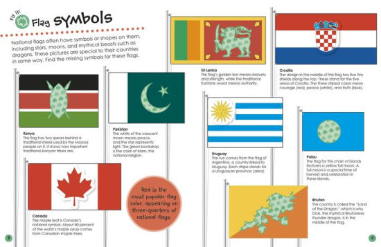 Ultimate Sticker Book: Flags Around the World by DK, Paperback | Barnes ...