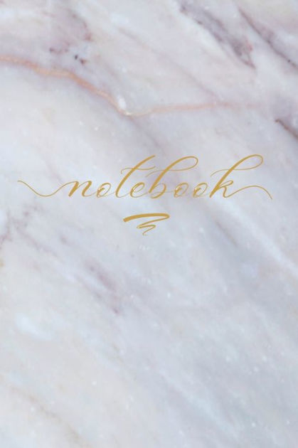 Marble Notebook Pink Mist: A Simple Lined Beautiful Marble Cover ...